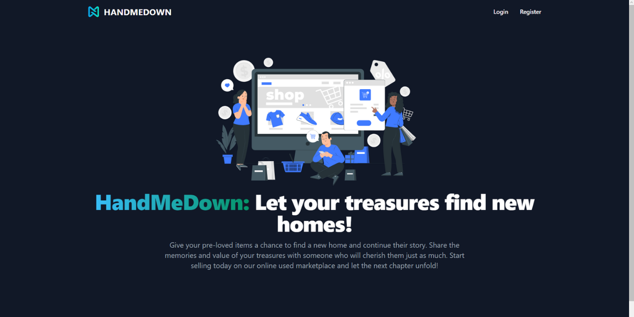 GitHub - AristonCatipay/django_online_marketplace: HandMeDown is a ...