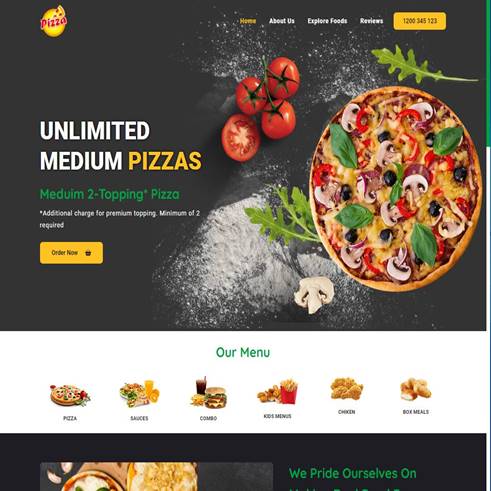 GitHub - ramzancodeclub/Foodler: Foodler is a responsive restaurant website highlighting various ...