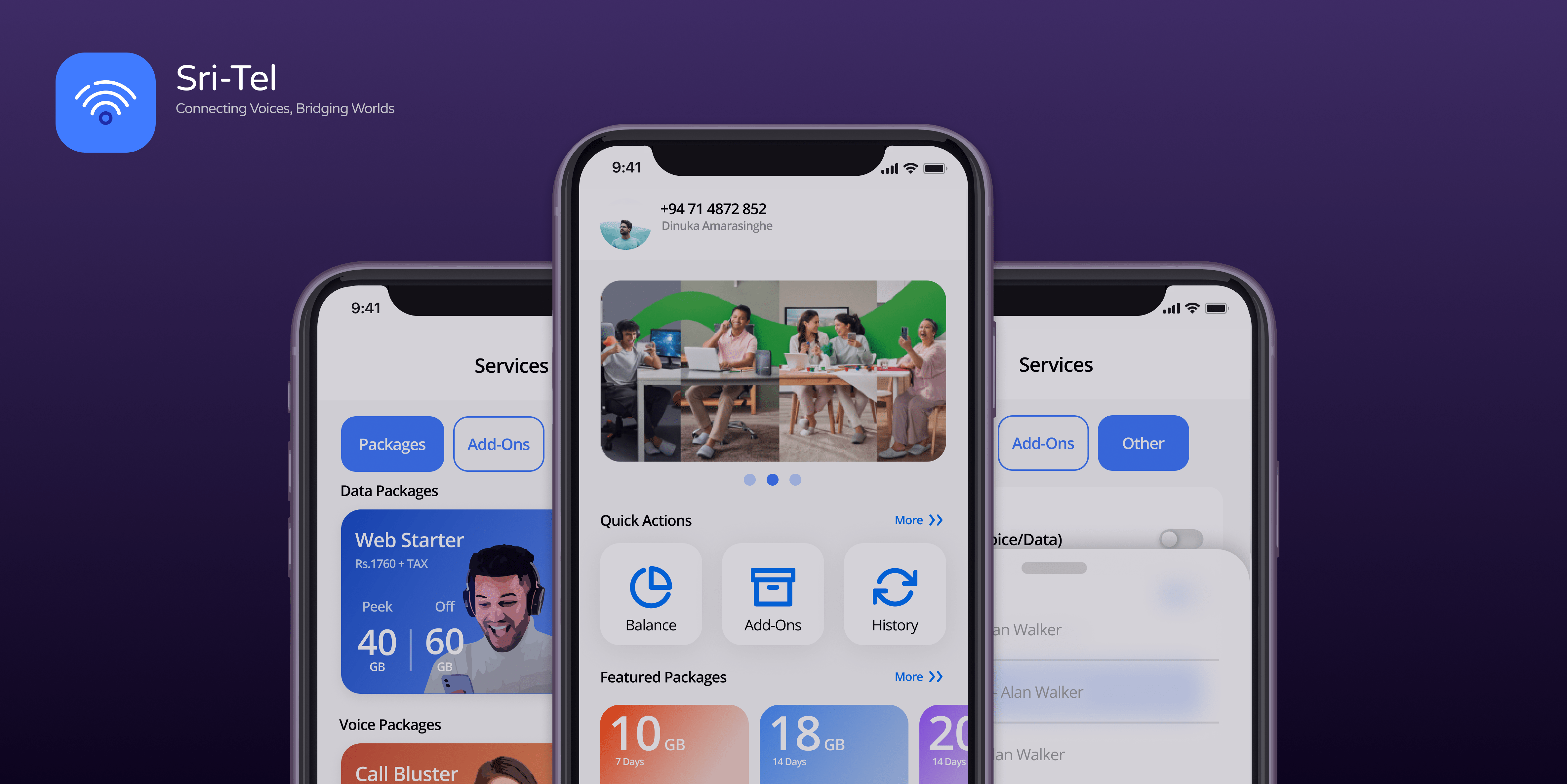 GitHub - SriTel/SriTel-Mobile-Client: Contains the flutter mobile application for SriTel