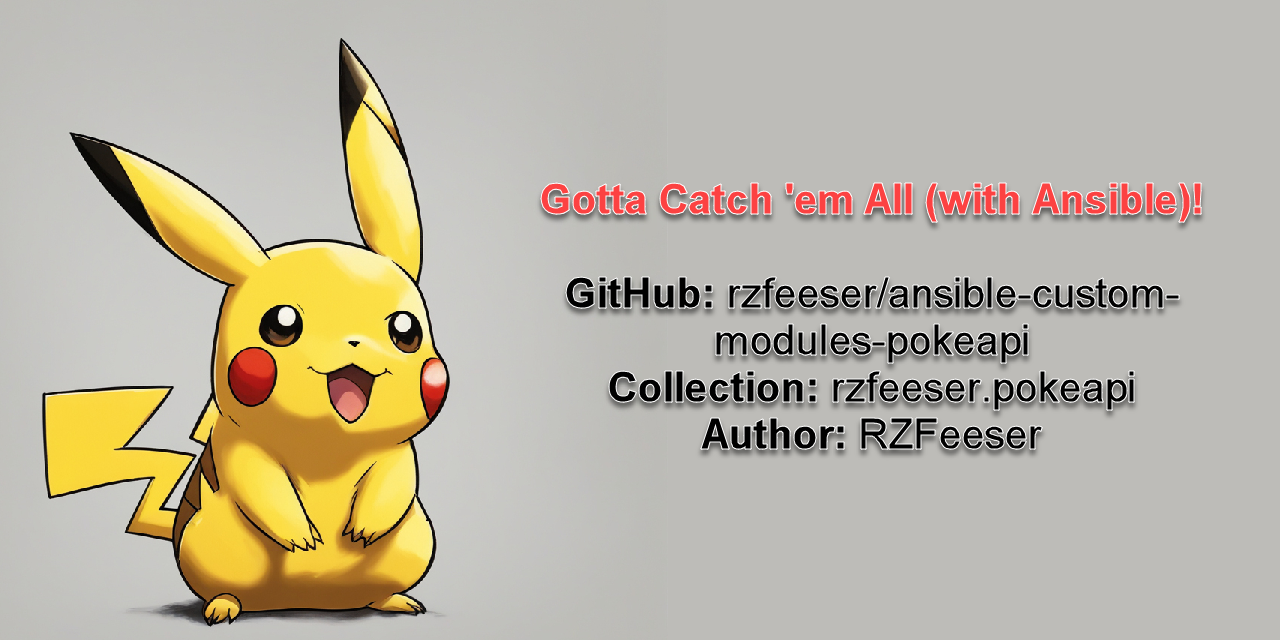 Github Rzfeeseransible Custom Modules Pokeapi Ansible Modules To Interact With Api Service