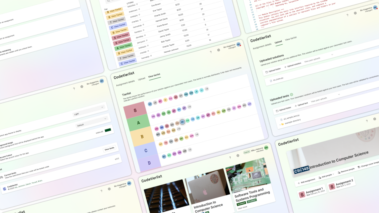 GitHub - codetierlist/codetierlist: A Gamified Test-Driven Environment ...