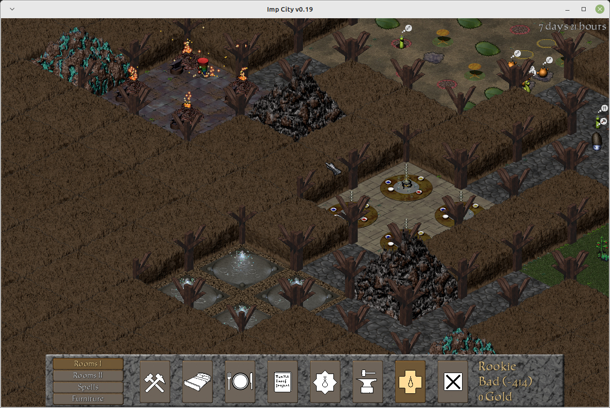 GitHub - Varkalandar/imp_city: An underground creature keeping and dungeon building simulation.