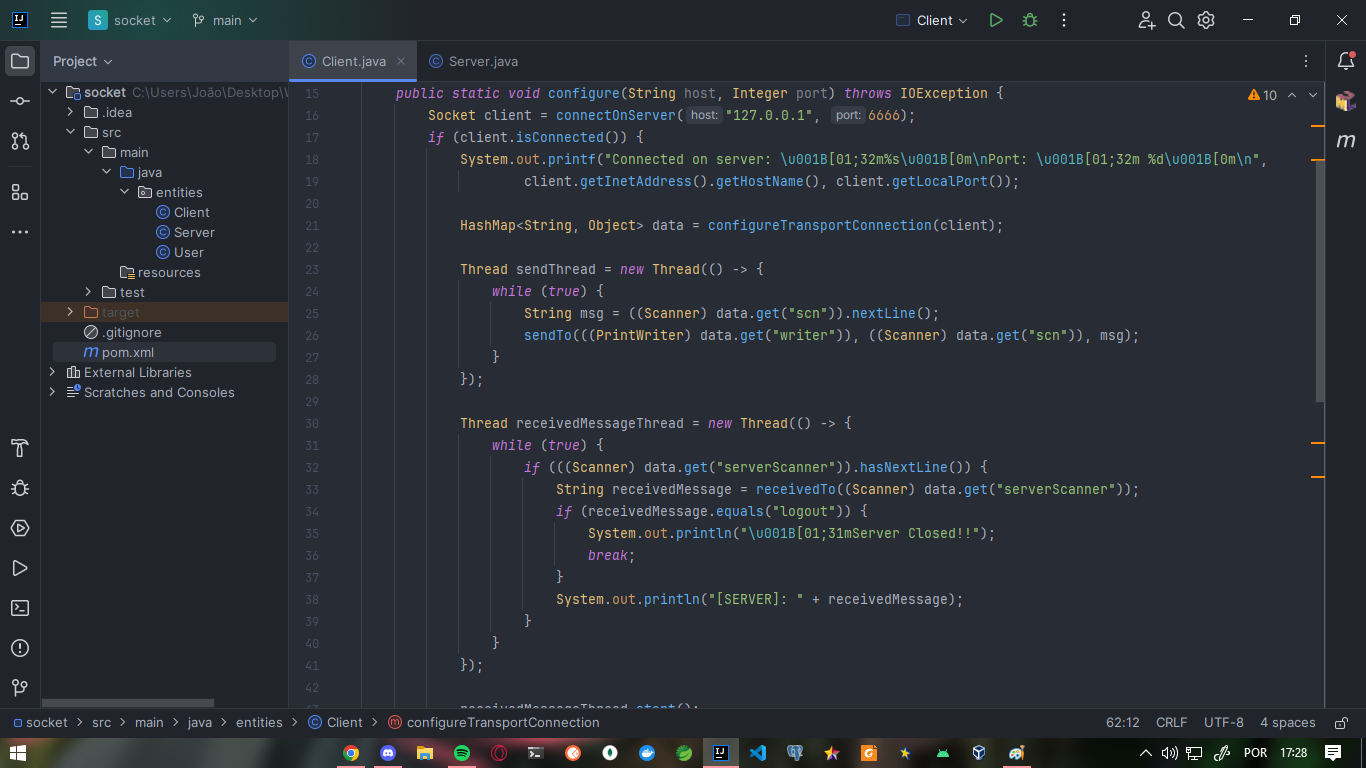 Github Zilohnoji Chat Socket Simple Example Of Chat With Websocket And Muti Thread On Java
