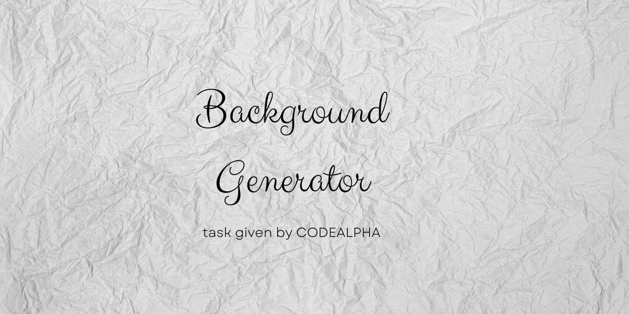 Github Muskant302 Generator