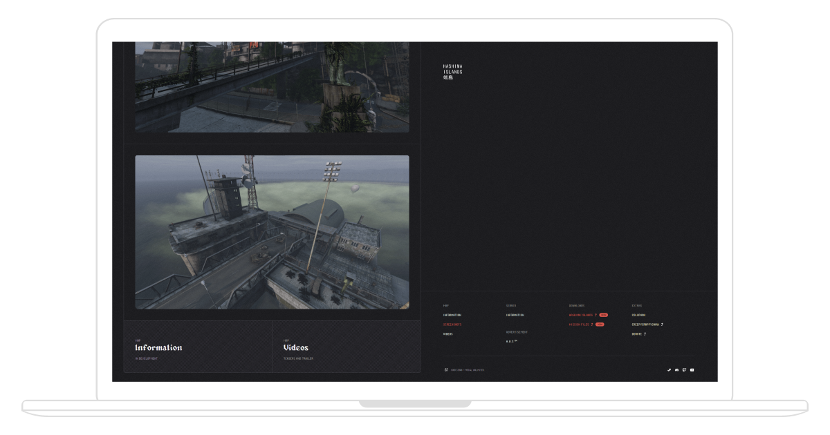 GitHub - hashimagg/website: 💻 Website for Hashima Islands, a DayZ Modded Map inspired by Hashima ...