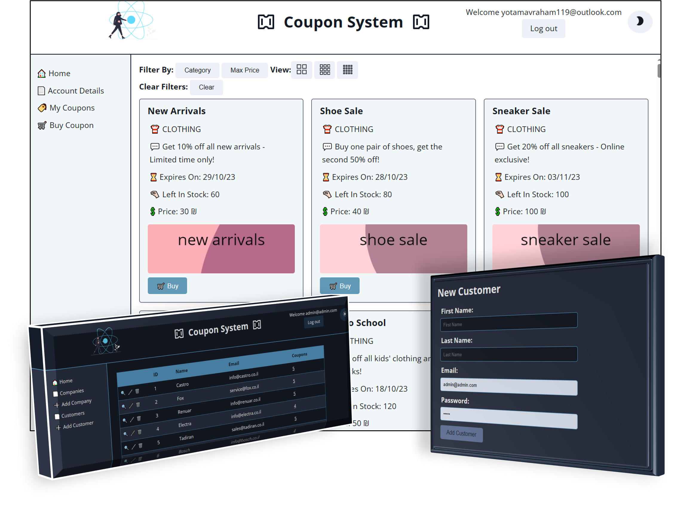 GitHub - scorpior2510/Coupon-System: Coupon System App - Back&Front ...