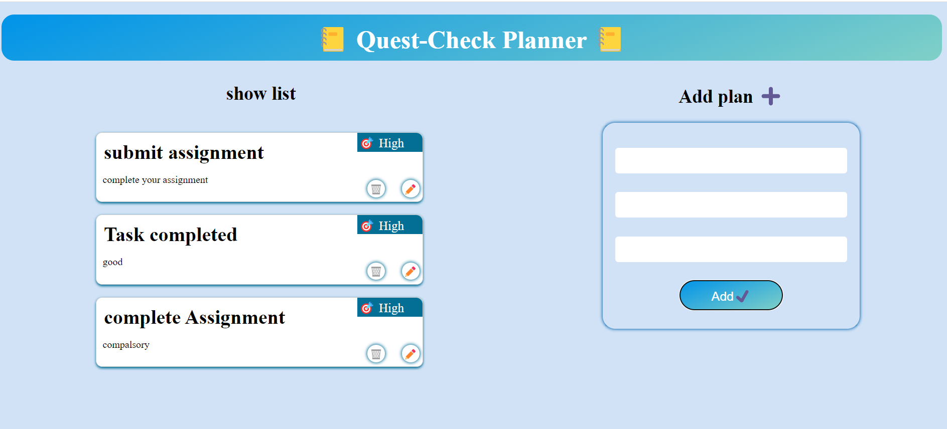 GitHub - achaltelmasre/questcheck-planner: "Simplify your quest planning with Quest-Check ...