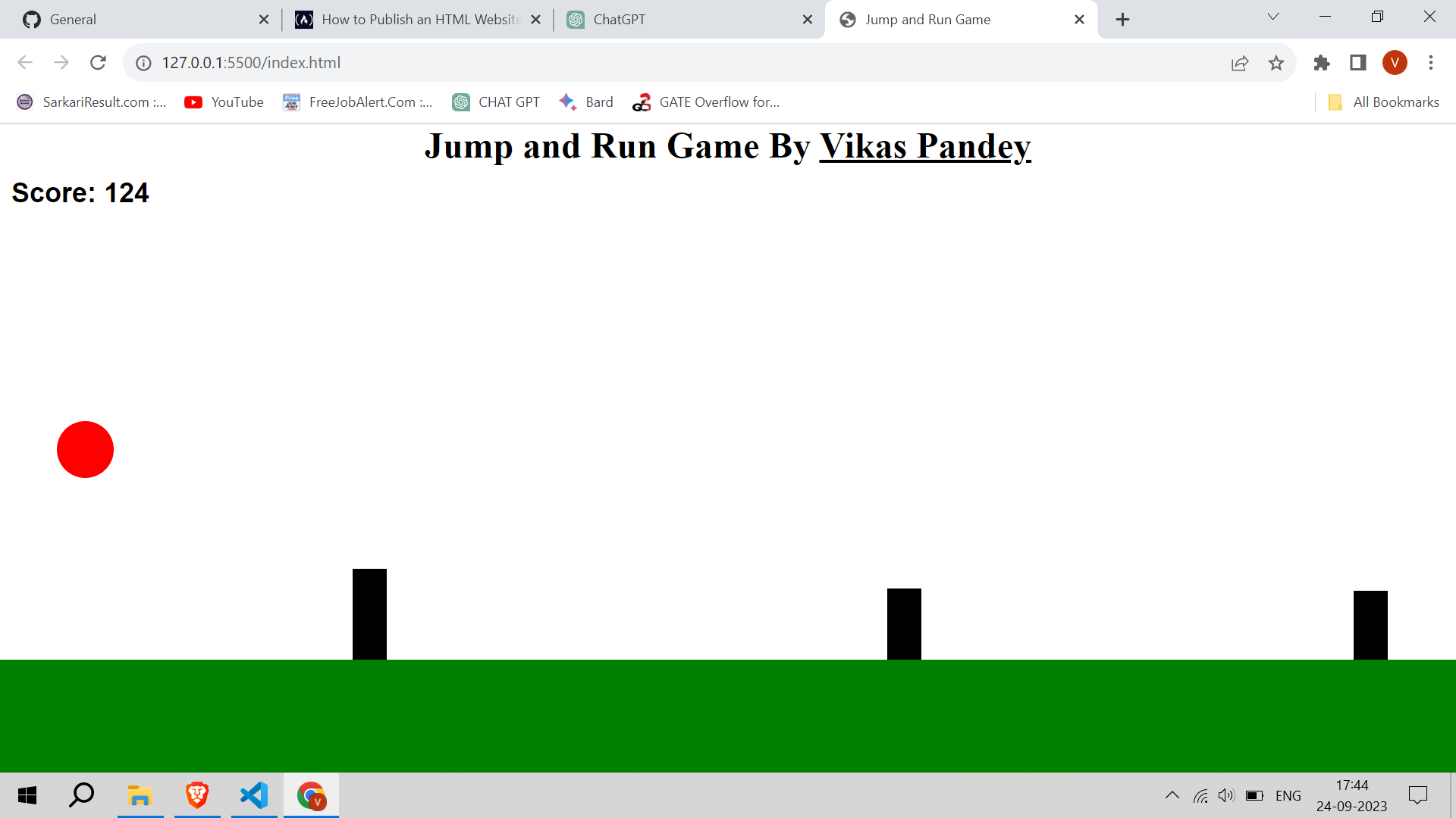 GitHub - VikasCSE2024/Jump-and-run-game