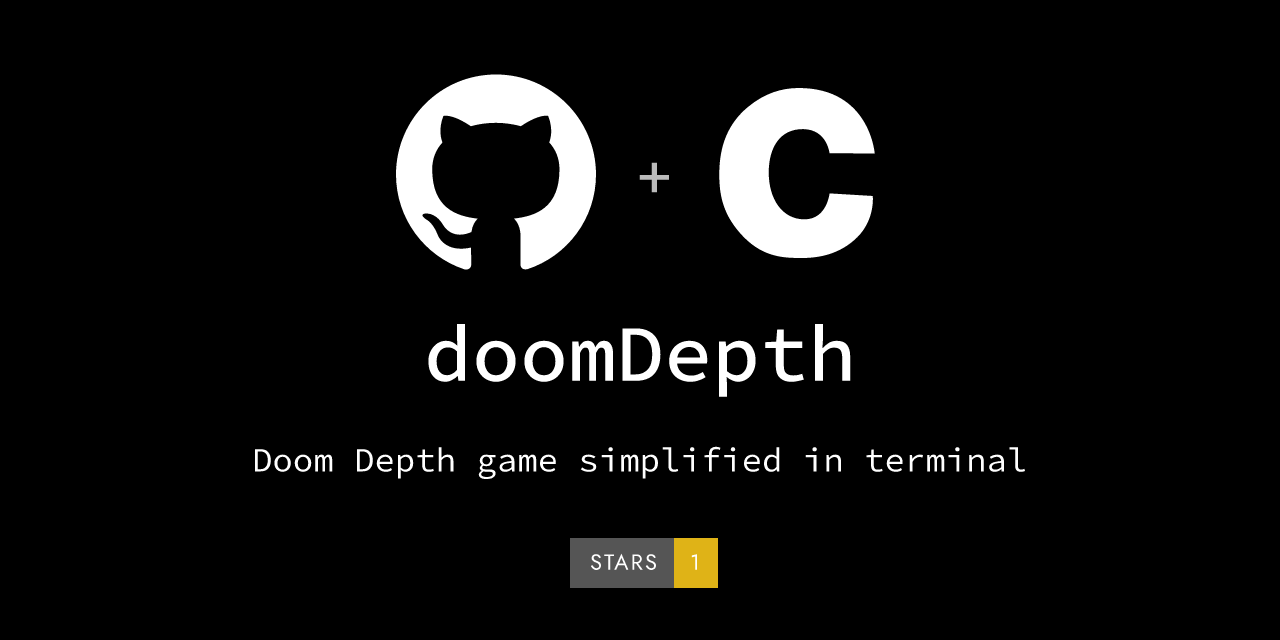 GitHub - Jayllyz/doomDepth: Doom Depth game simplified in terminal