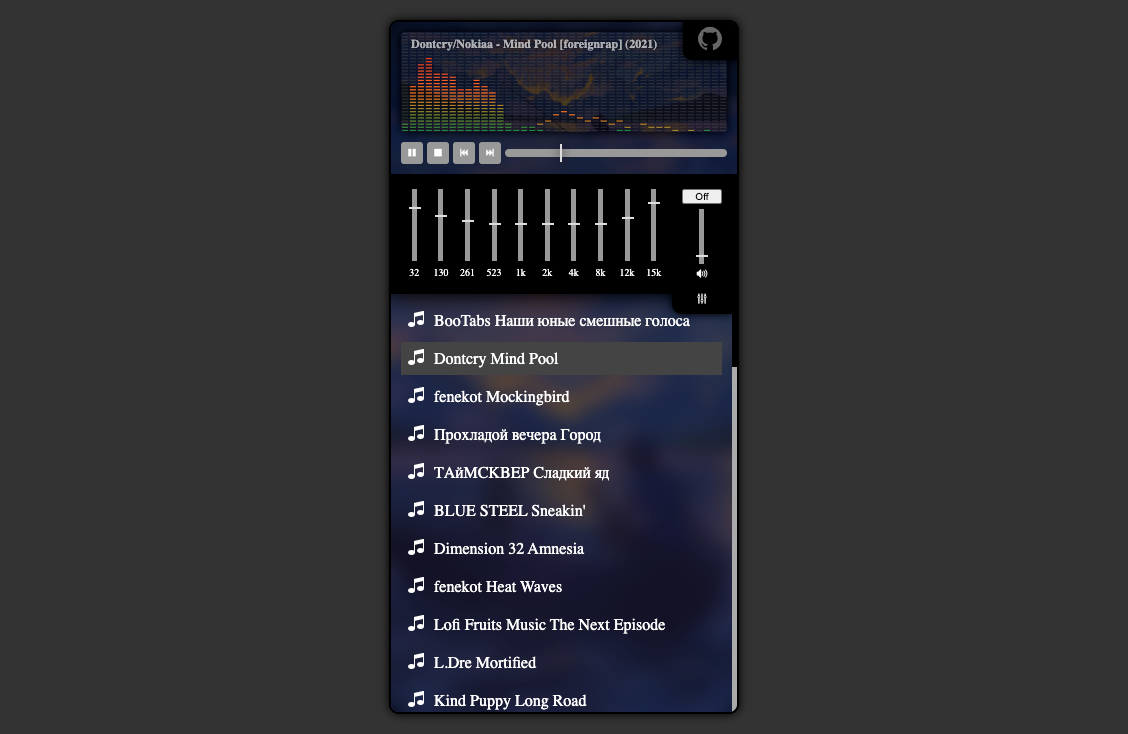 GitHub - vicimpa/my-player: Easy mp3 web player