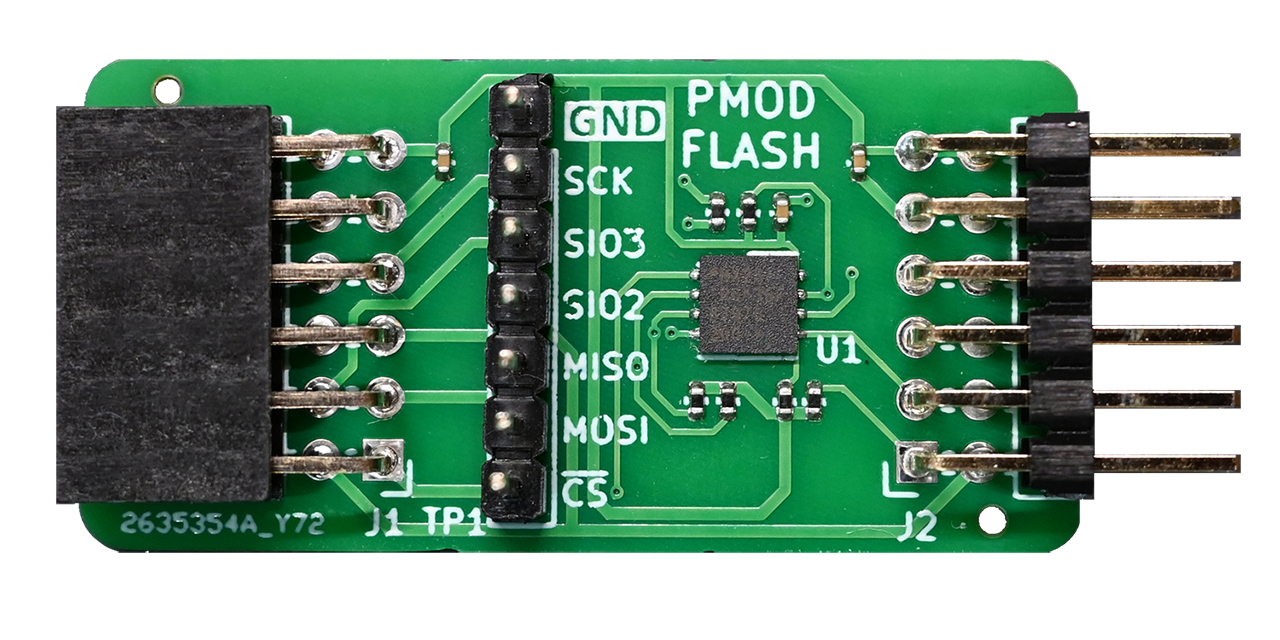 GitHub - fm4dd/pmod-flash: Macronix MX25R6435F SPI Flash PMOD