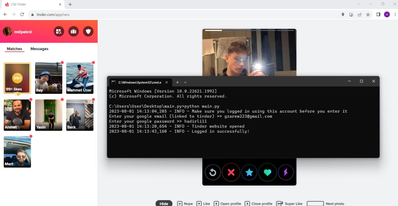tinder-autoliker-bot · GitHub Topics · GitHub tinder-autoliker-bot · GitHub Topics · GitHub