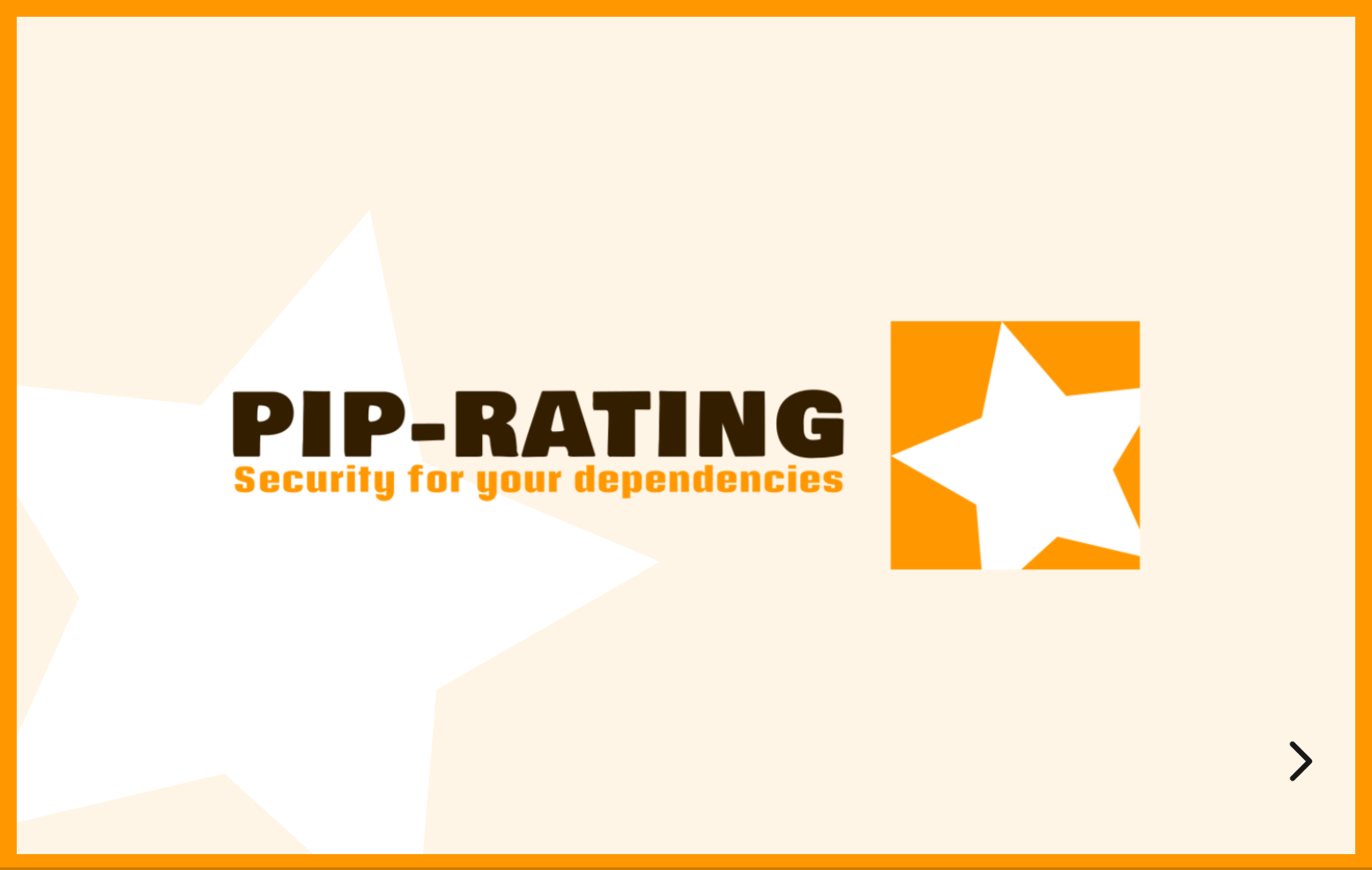 GitHub - Nekmo/pip-rating-presentacion: Presentación de pip-rating. Comprueba la salud de las ...