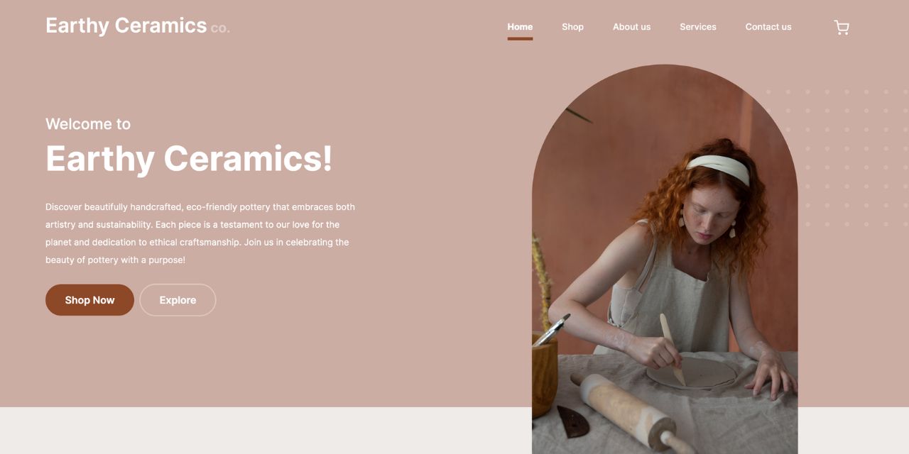 GitHub - Kanan49/EarthyCeramicsco.: Pottery e-commerce website.