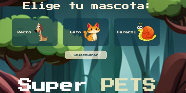 GitHub - wlltech/juego-super-pets: Juego de mascotas con poderes para poner en práctica ...