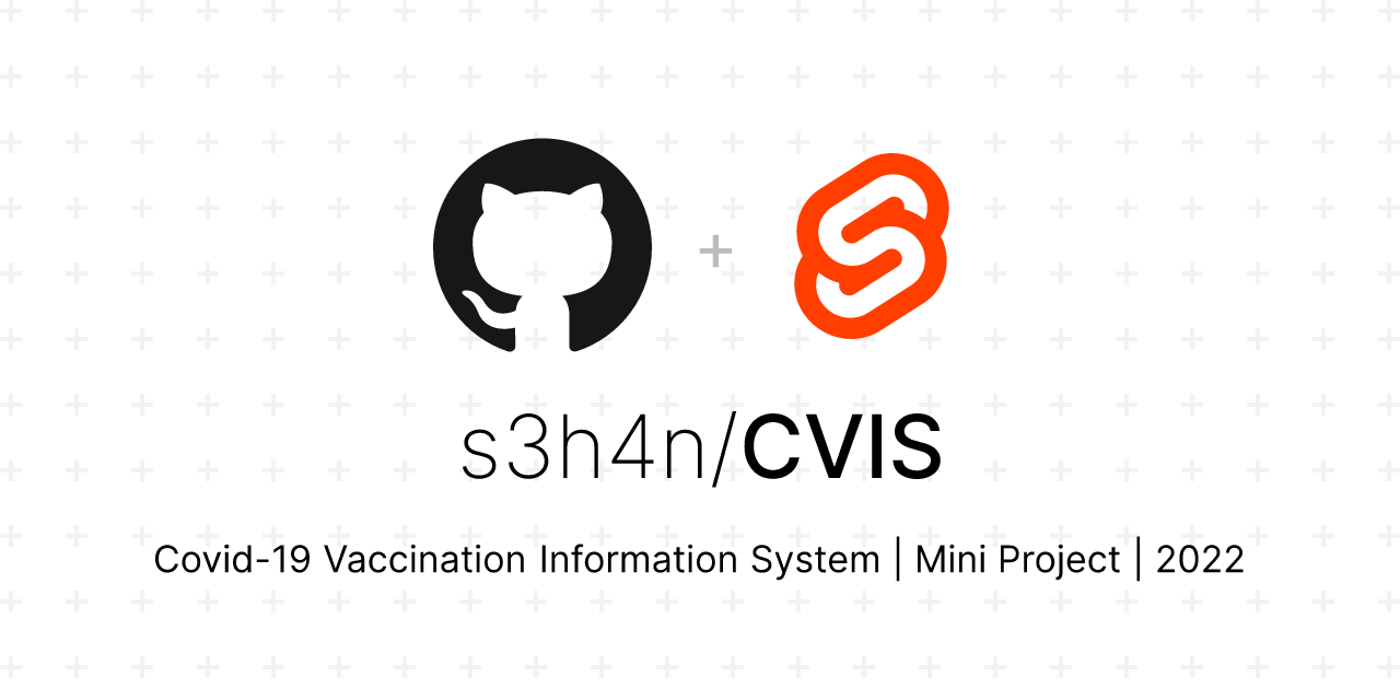 GitHub - s3h4n/CVIS: Covid-19 Vaccination Information System | Mini ...