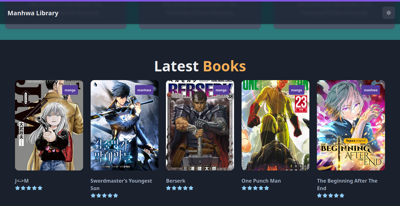 GitHub - fa-animation/manhwa-library: Atividade simples da disciplina ...