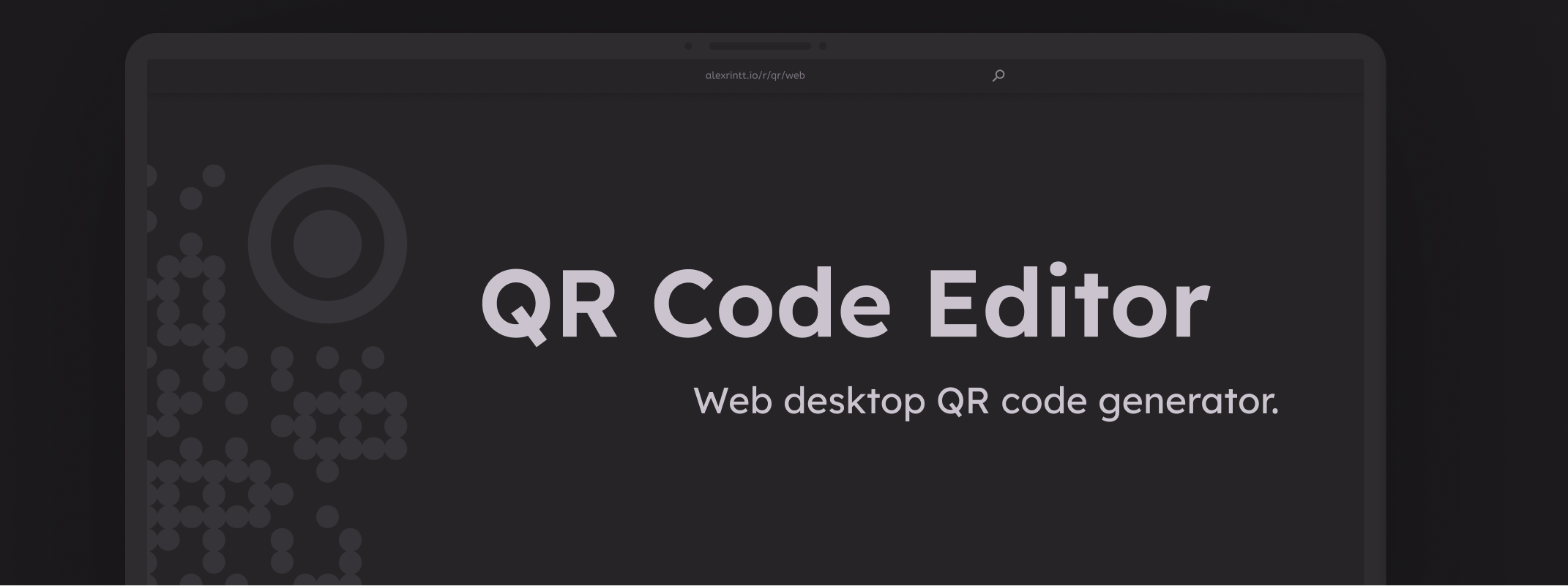 GitHub - alexcmgit/qrcode: Web app to generate QR codes with custom colors.