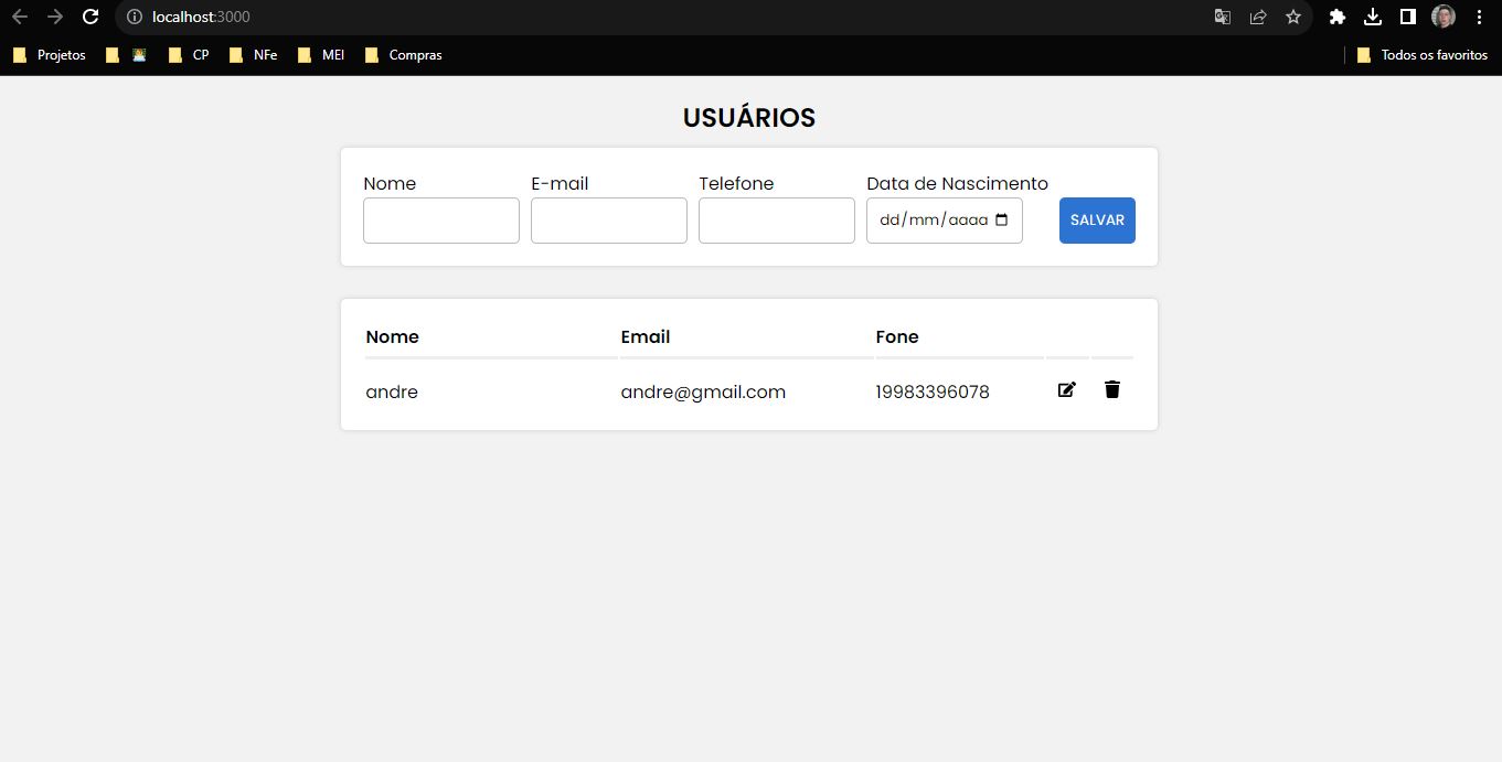 Github Andre Rossattifirstcrudnodejs First Crud In React Nodejs