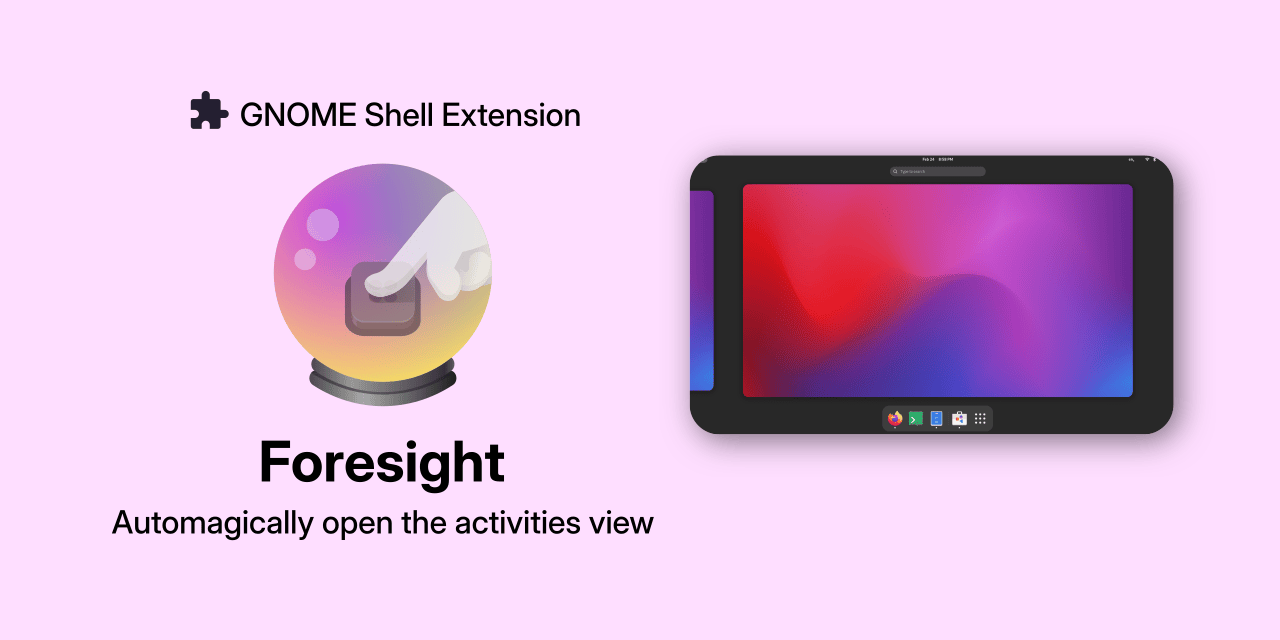 GitHub - pesader/gnome-shell-extension-foresight: A GNOME Shell ...