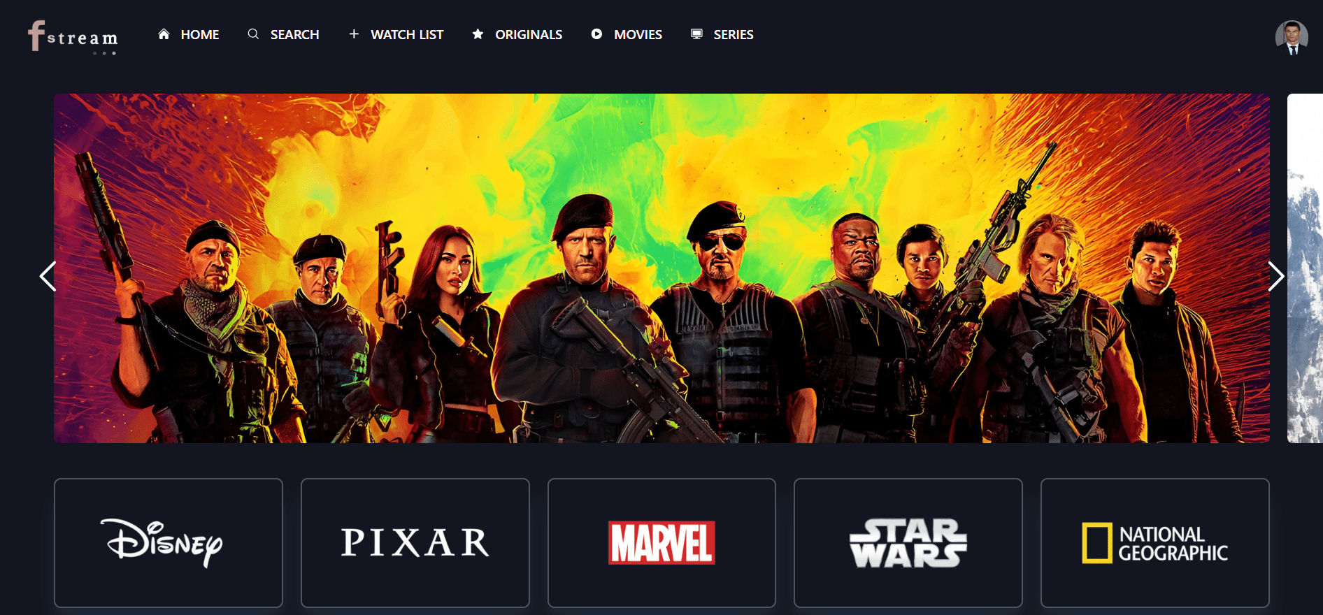 GitHub - rajdeepbuilds/fantasy_stream: The UI clone of Disney Plus