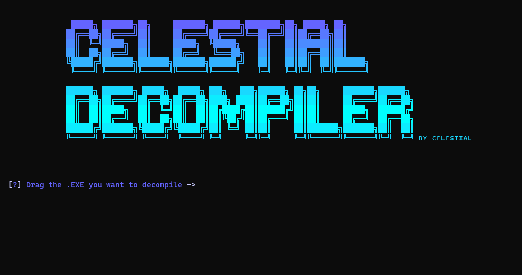 GitHub - Hichioo/Celestial_Decompiler