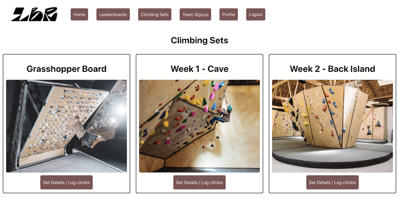 GitHub - Convosable/LBR-Bouldering-League