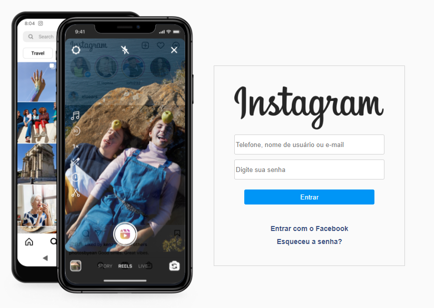 GitHub - CYBERxDOLLY/Instagram-Login: Página de login do Instagram