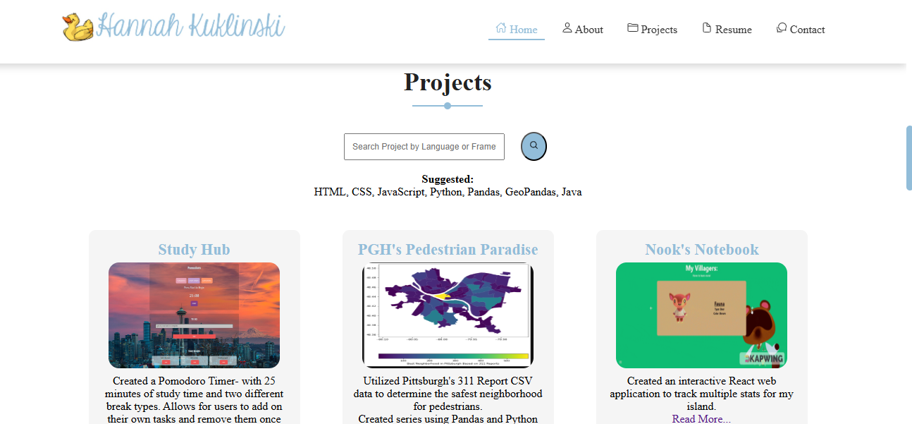 GitHub - hmkuklinski/portfolio
