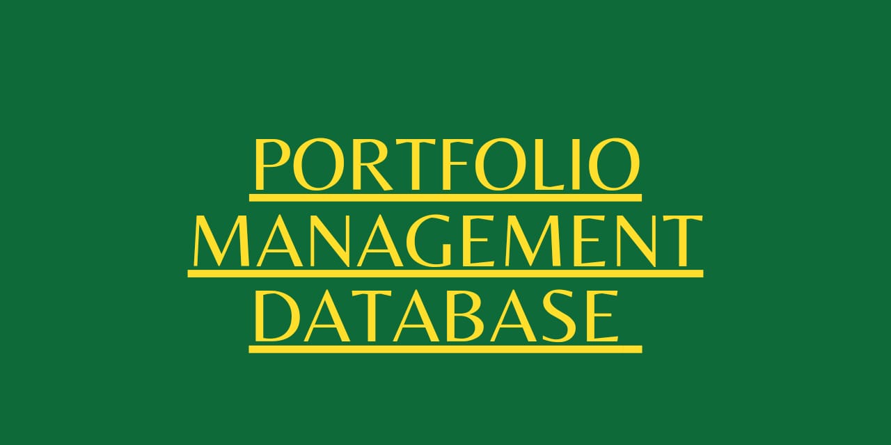 GitHub - vaibhavchaudhari8/Portfolio-Management