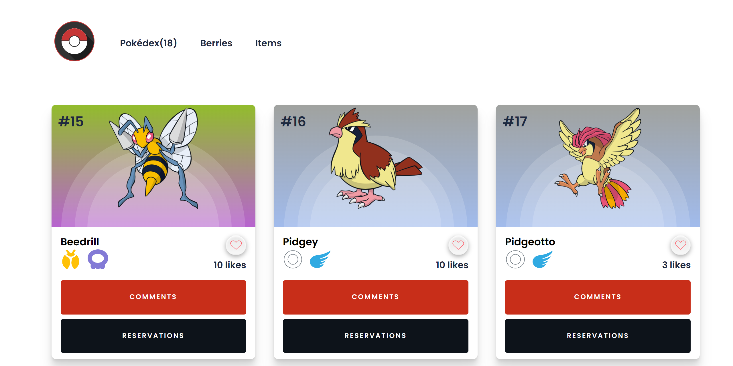 GitHub - paulsaenzsucre/pokedex: The Pokedex website utilizes data from ...