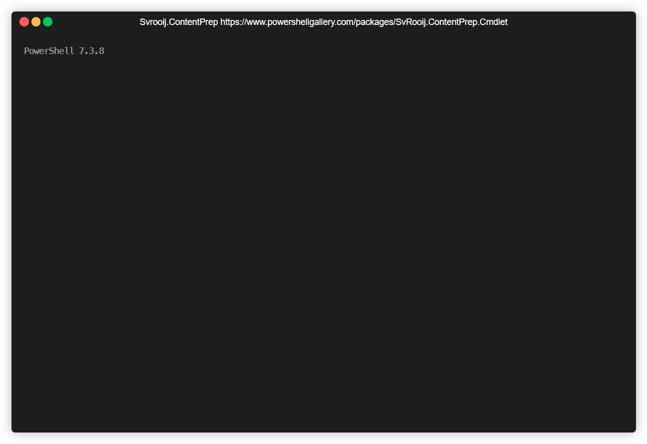GitHub - svrooij/ContentPrep: Open-source implementation of Win32ContentPrepTool written in C#