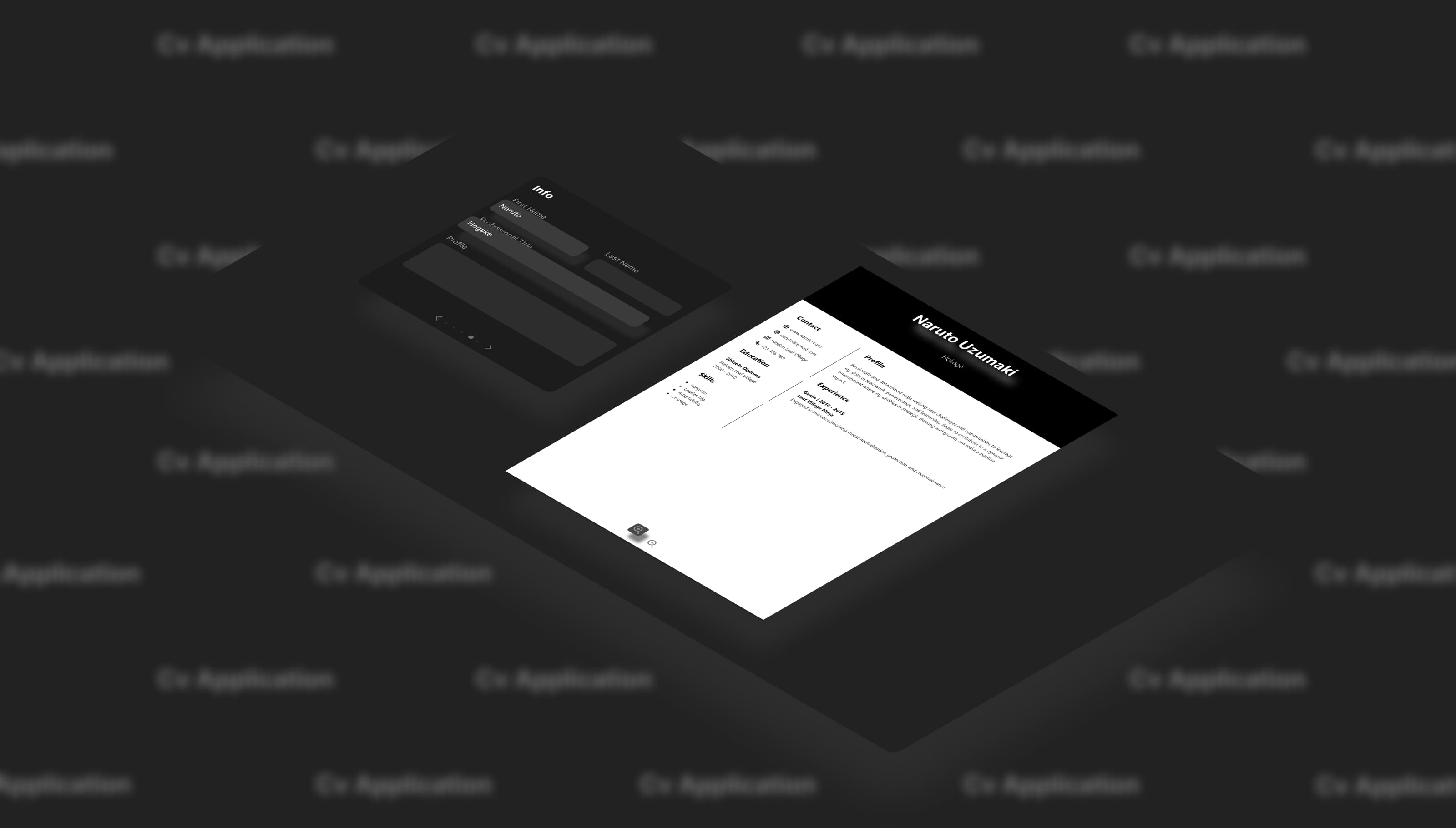 Github Samuk16 Cv Application
