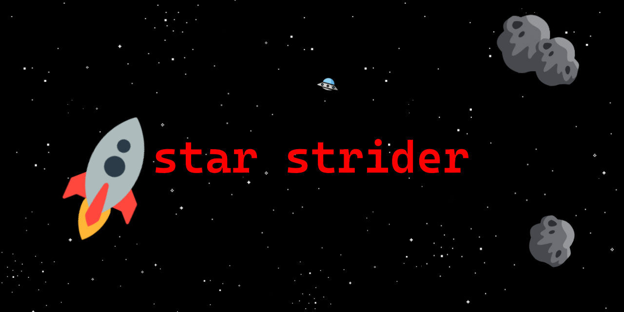 GitHub - adrianwilker/star-strider: 🚀 Travel to the ends of the universe in your rocket dodging ...