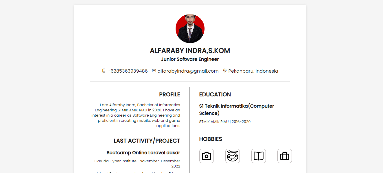 GitHub - alfarabygit/resume-responsive: membuat cv ats dengan html,css GitHub - alfarabygit/resume-responsive: membuat cv ats dengan html,css