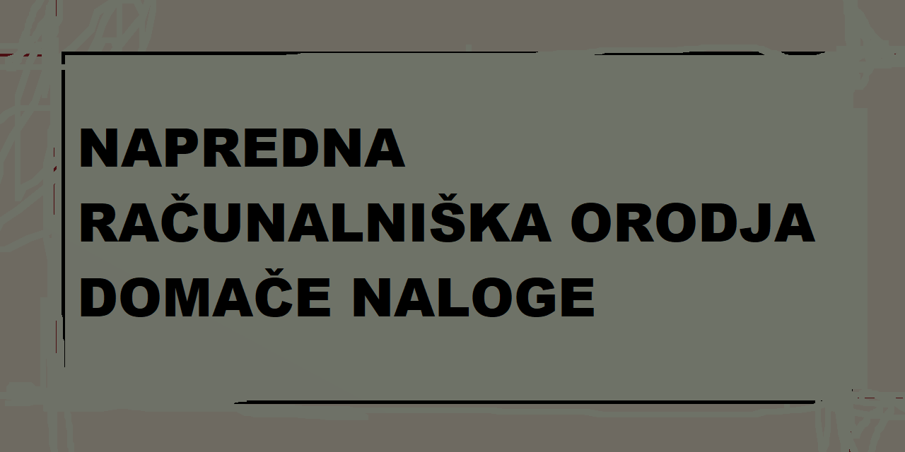 GitHub - petjasp/Napredna-racunalniska-orodja