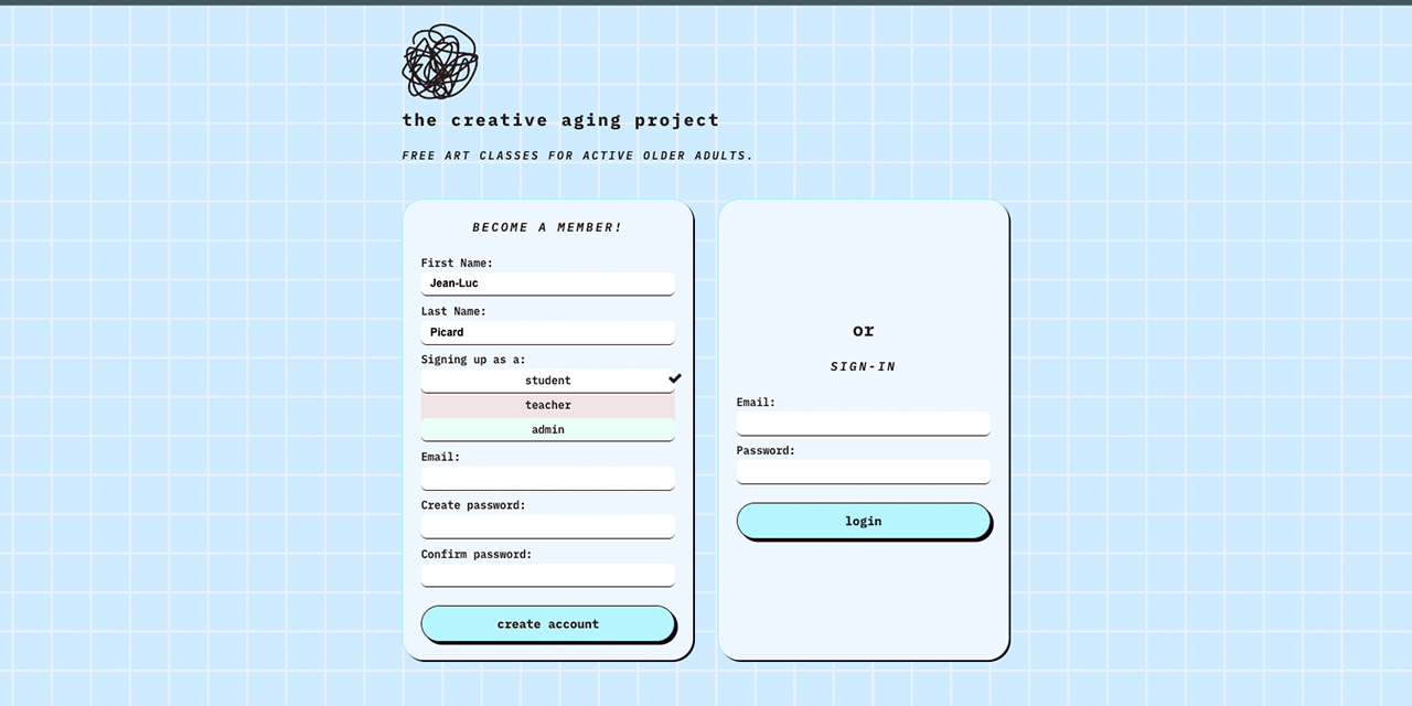 GitHub - gabbe-grodin/creative_aging_program: This is a full-stack web ... GitHub - gabbe-grodin/creative_aging_program: This is a full-stack web ...