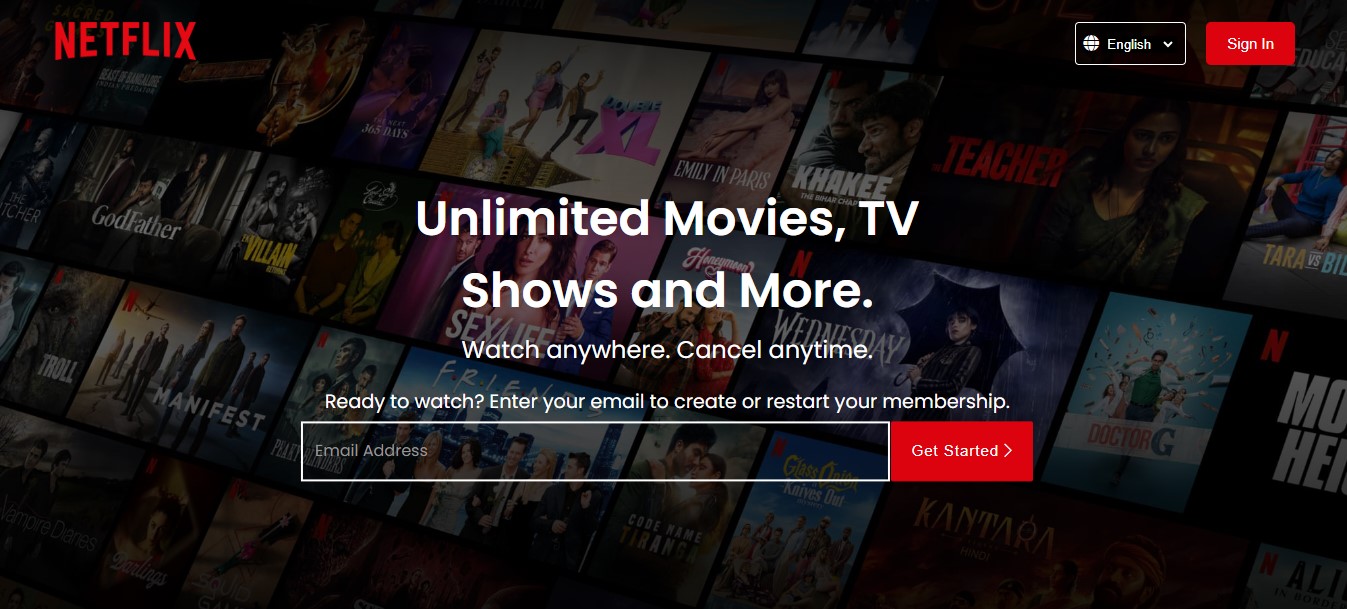 GitHub - Prince61141/netflix-landing-page