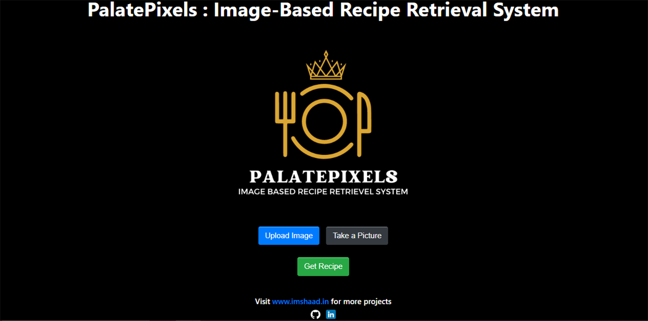 GitHub - shaadclt/Image-based-Recipe-Retrieval-System: PalatePixels is a web application for ...