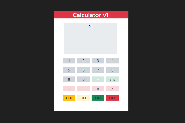 GitHub - JesseRoss001/Calculator: Designing a calculator