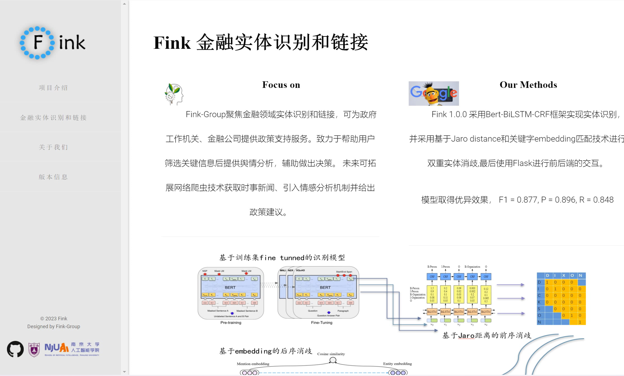 GitHub - JerrySiRi/Fink_NER_ED_Web: Nanjing University AI+ Challenge Project ꈍ ꈍ We named our ...