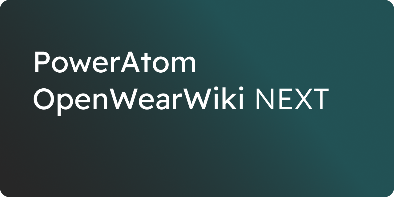 GitHub - PieTech-WS/OpenWearWiki: 基于Writerside呈现的OpenWear Wiki发行