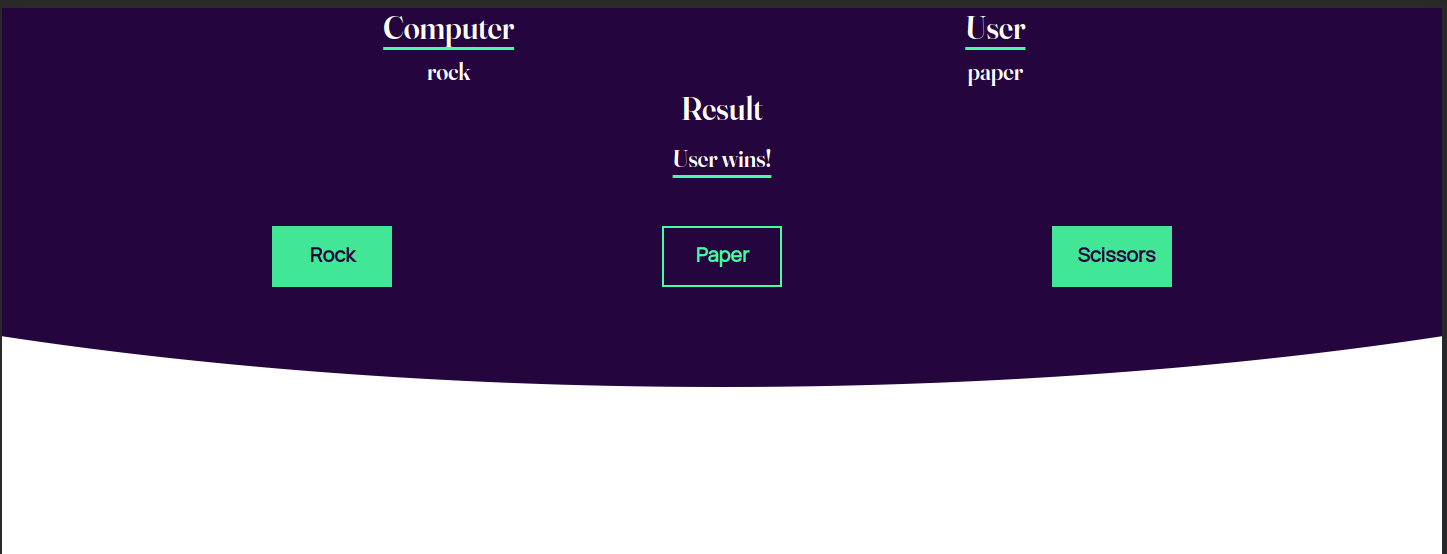 GitHub - jcrtexidor/rock-paper-scissors-game: Rock paper scissors game