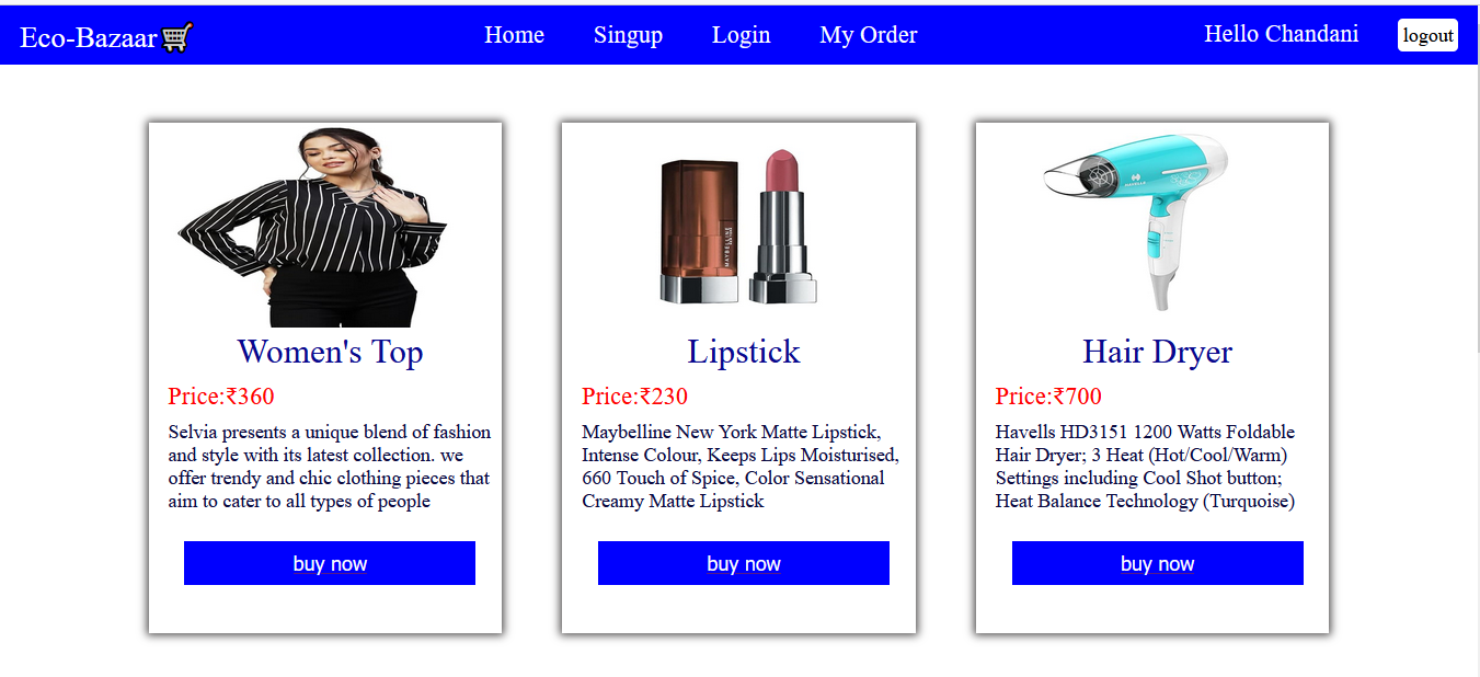 GitHub - chandrajyoti123/eco-bazaar