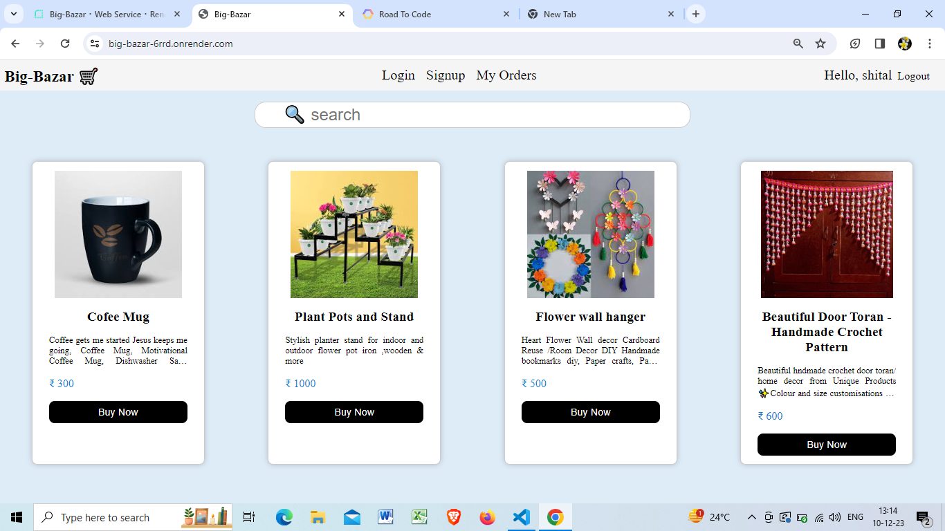 GitHub - shitalwarkhade89/big-bazar: big-bazar