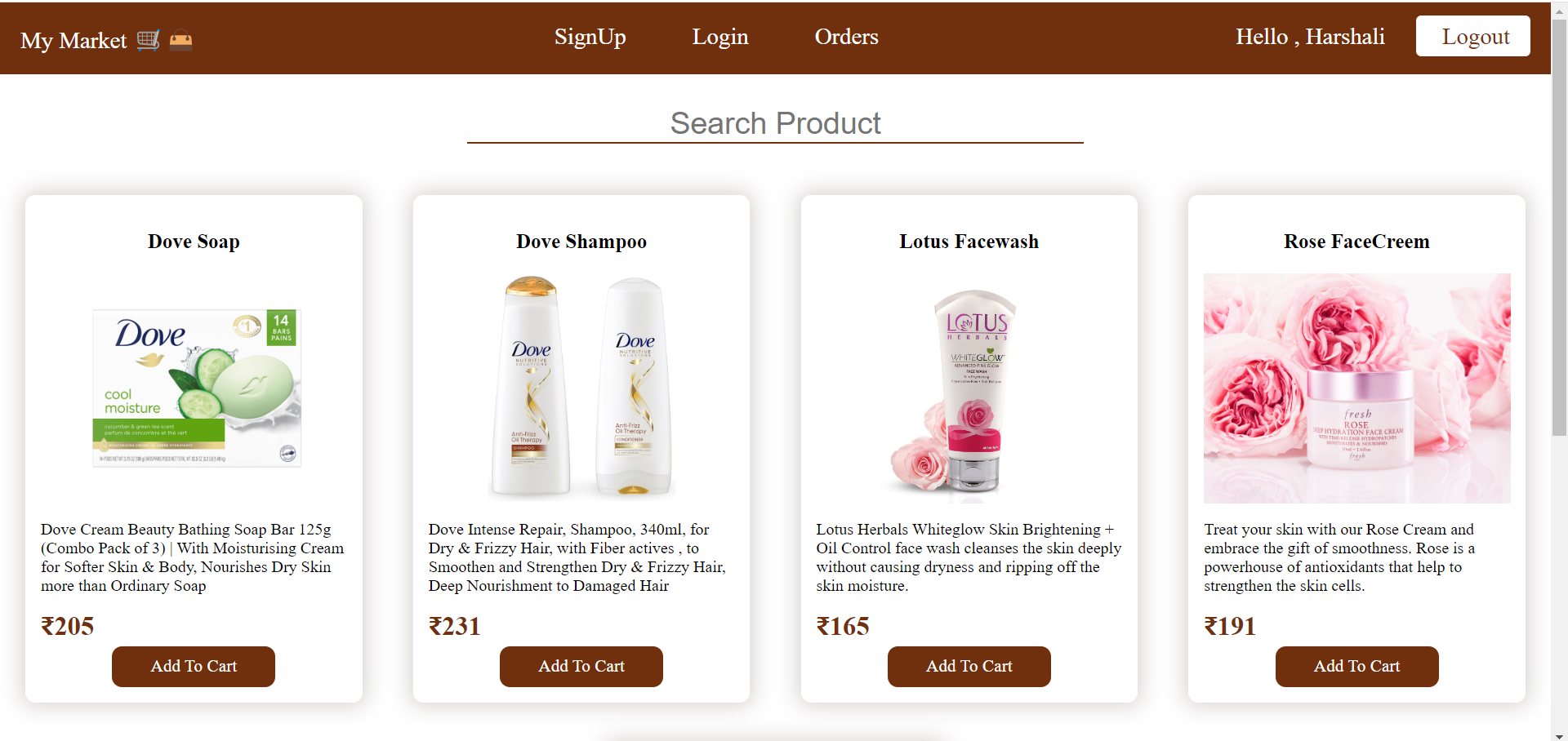GitHub - Harshali-Kanoje/my-market