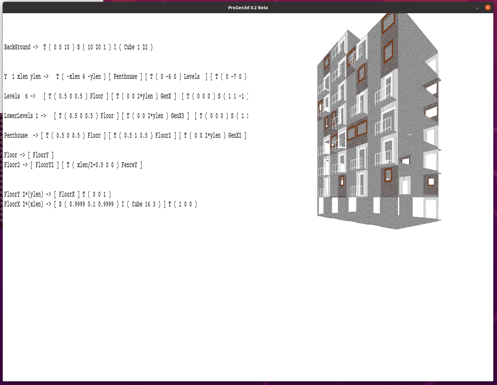 GitHub - pghauff55/ProGen3d: 3d Procedural Generator