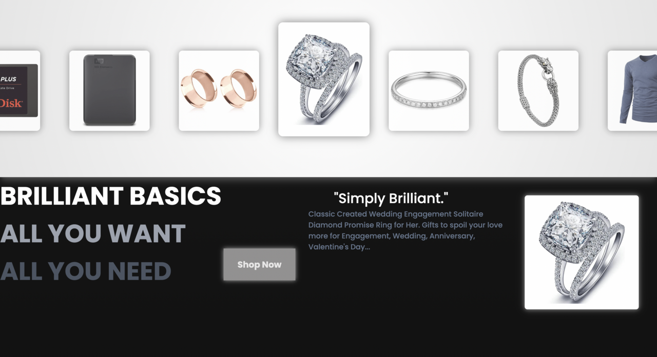 GitHub - Marcelo-Hernandez/Brilliant-Basics: E-commerce Demo