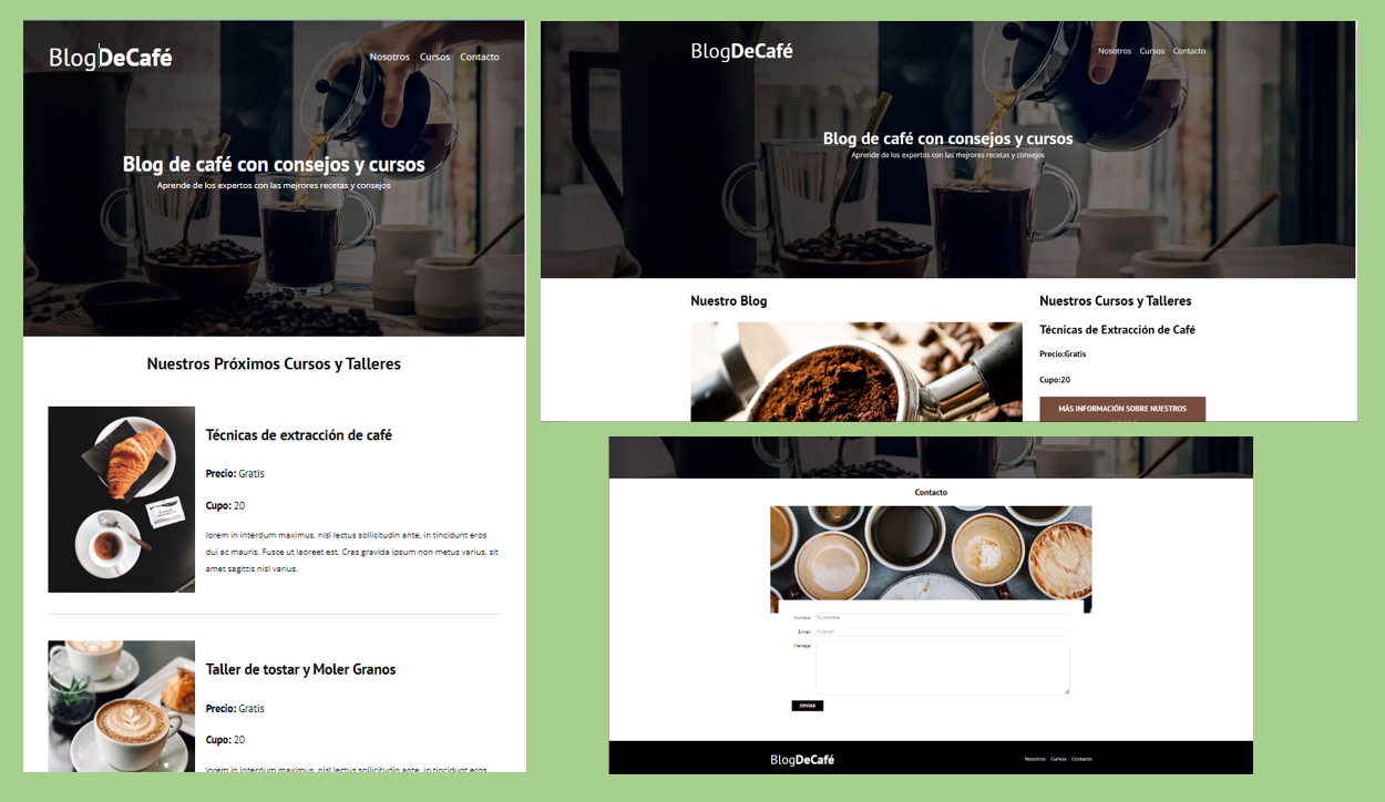 GitHub - OnofreDavila/BlogDeCafe: Proyecto realizado en HTML y CSS.