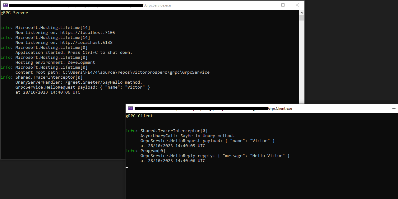 GitHub - victorprospero/grpc: Simple solution with a gRPC client consuming a gRPC Service